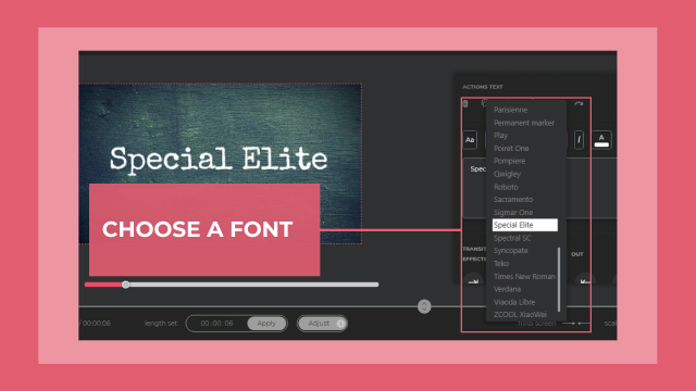 New fonts in the editor | Pixiko.com