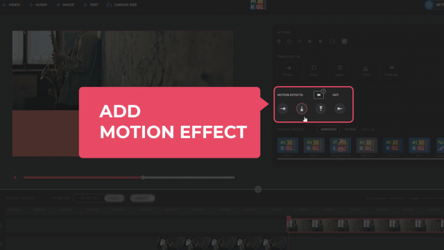 Online video editing software - all in